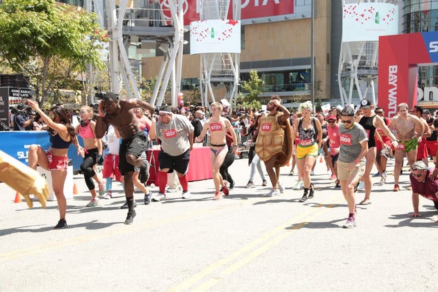 Photos From The Ridiculous Baywatch Slow Motion .2K Race
