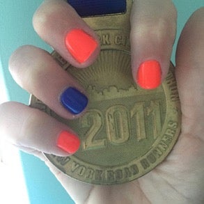 9 Fun Race-Day Nail Polish Ideas And Designs For Your Big Day