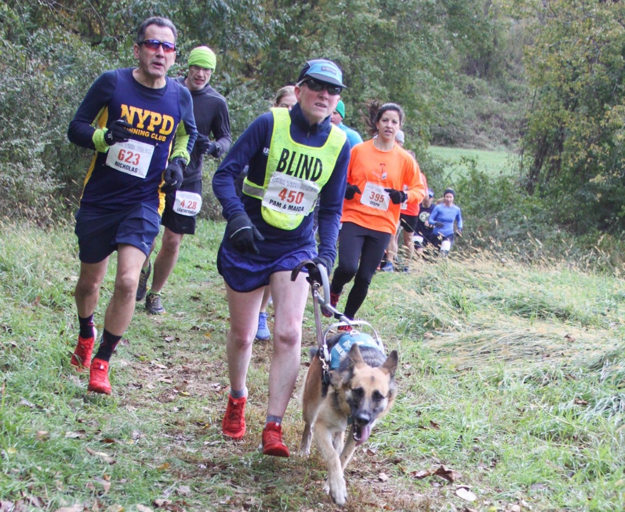 Trust Is Key For This Blind Runner And Her Guide Dog