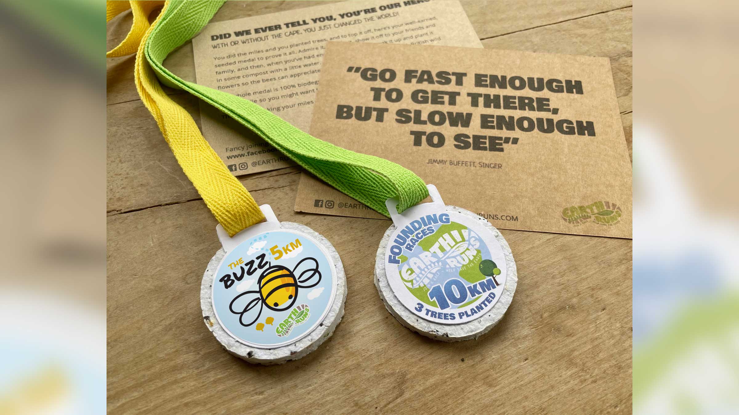 A Conversation with Earth Runs Founder About Eco-Friendly Race Swag