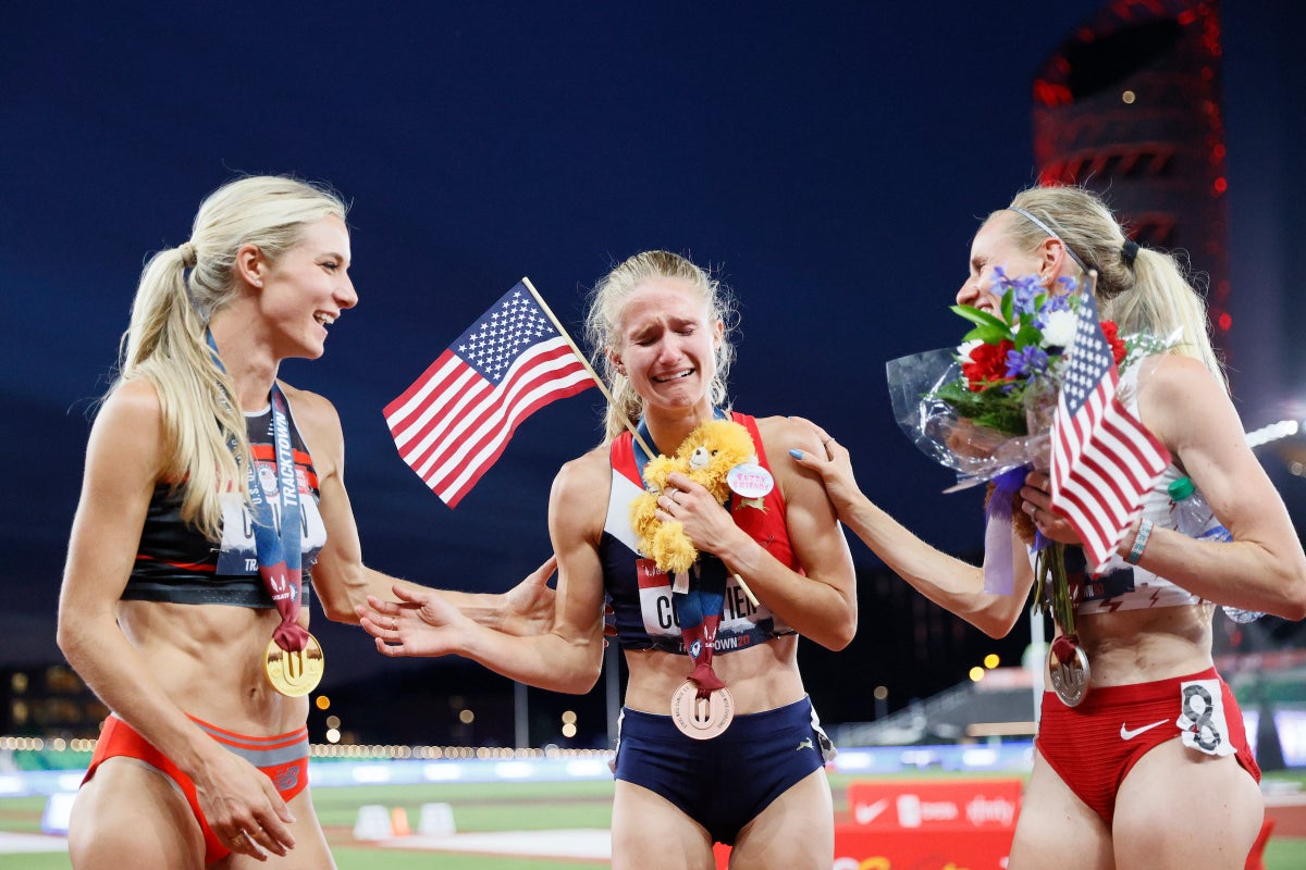 Emma Coburn Wins 2021 Olympic Trials Steeplechase Final