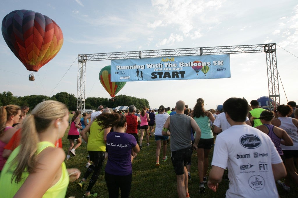 The Running With The Balloons 5K Is A Must-Do Race This Summer